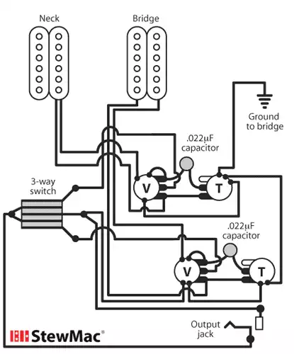 Switchcraft 3-way Toggle Switch - StewMac
