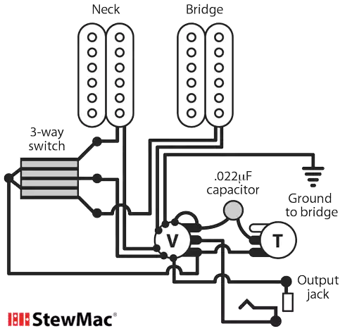 Switchcraft 3-way Toggle Switch - StewMac