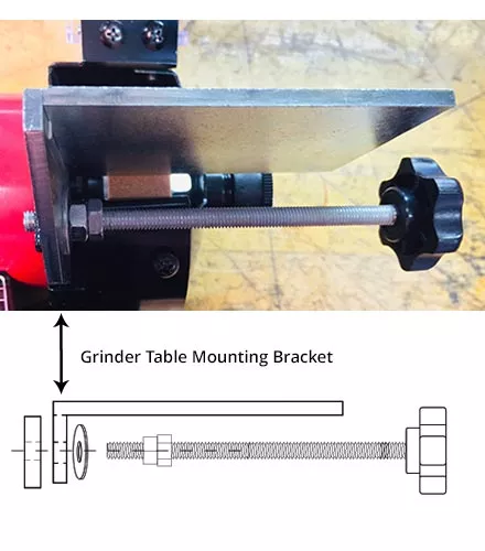 Mini Grinder for Ultimate Scrapers Setup Instructions - StewMac