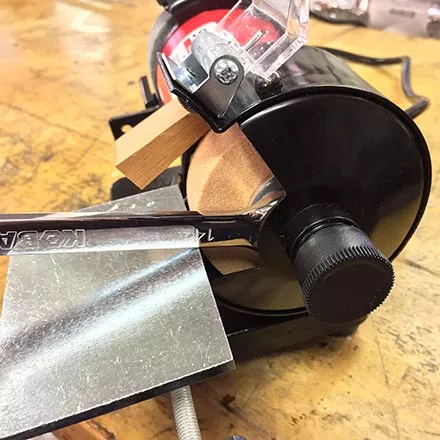 Mini Grinder for Ultimate Scrapers Setup Instructions - StewMac