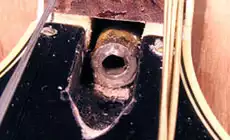 eBay mandolin: fret work and using JB Weld to rebuild a truss rod nut ...