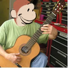 How to fix this guitar if my elbow's stuck in the soundhole? - StewMac