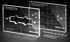 Pickup Routing Template for Jazz Bass - StewMac