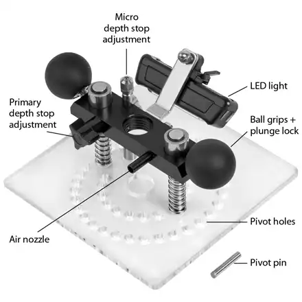 StewMac Rosette Router Base Instructions - StewMac