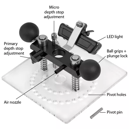 StewMac Rosette Router Base Instructions - StewMac