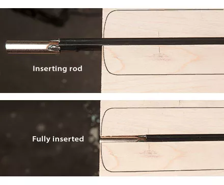 Reaming a truss rod channel to fit a Low Profile Truss Rod - StewMac