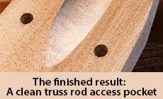 StewMac Truss Rod Access Cutter Instructions - StewMac