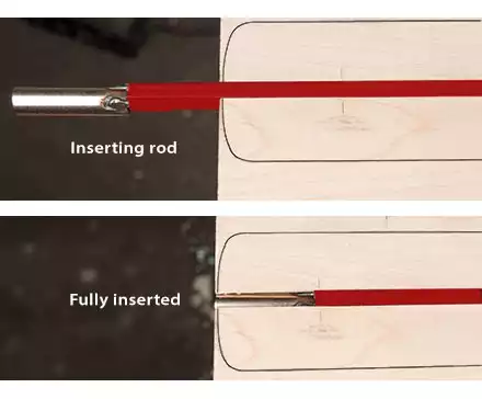 Truss Rod Channel for Hot Rod Low Profile Truss Rods - StewMac