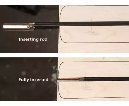 Truss Rod Channel for Hot Rod Low Profile Truss Rods - StewMac