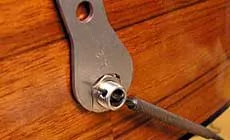 Installing an endpin jack - StewMac