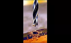 Make this brad-point bit for installing side dots - StewMac