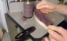 Making a perfect bridge with the Sanding Station - StewMac